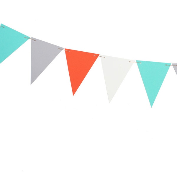 Orange Aqua Gray - Etsy