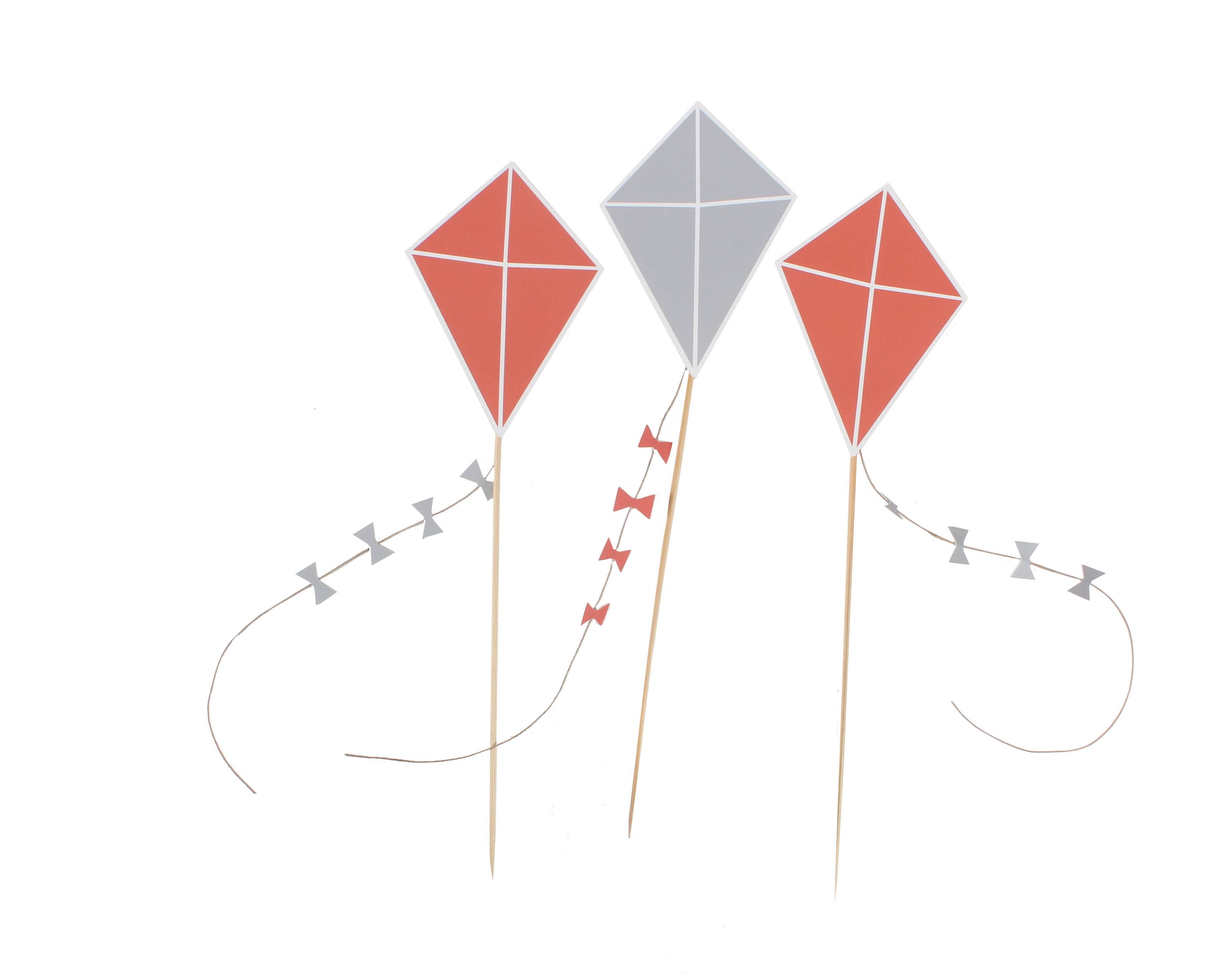 1 Kite Centerpiece Pick - Kite Baby Shower - Kite Birthday Decorations ...
