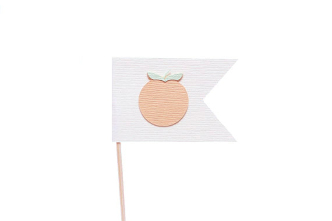 Peach Birthday Banner Peach ONE Banner Peach High Chair - Etsy