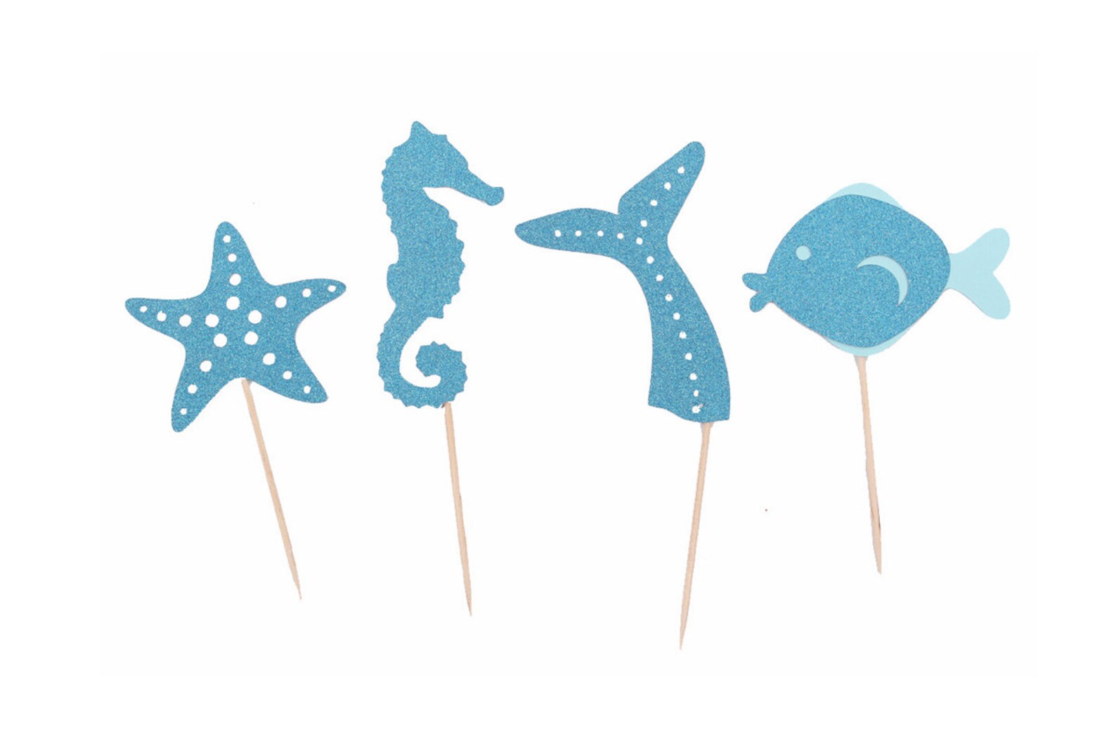 Octopus Cupcake Toppers Under the Sea Cupcake Toppers - Etsy