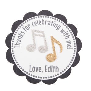 Silver Music Note Centerpiece Picks (set of 3) - Etsy