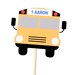 Personalized Bus CAKE Topper - Bus Birthday Party - Wheels on the Bus ...