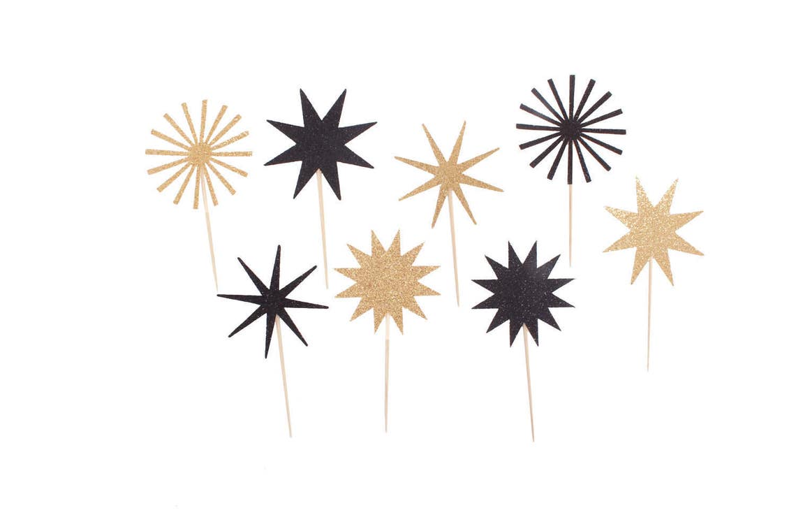 Black and Gold Pennant Banner / Gold Triangle Banner / Black - Etsy