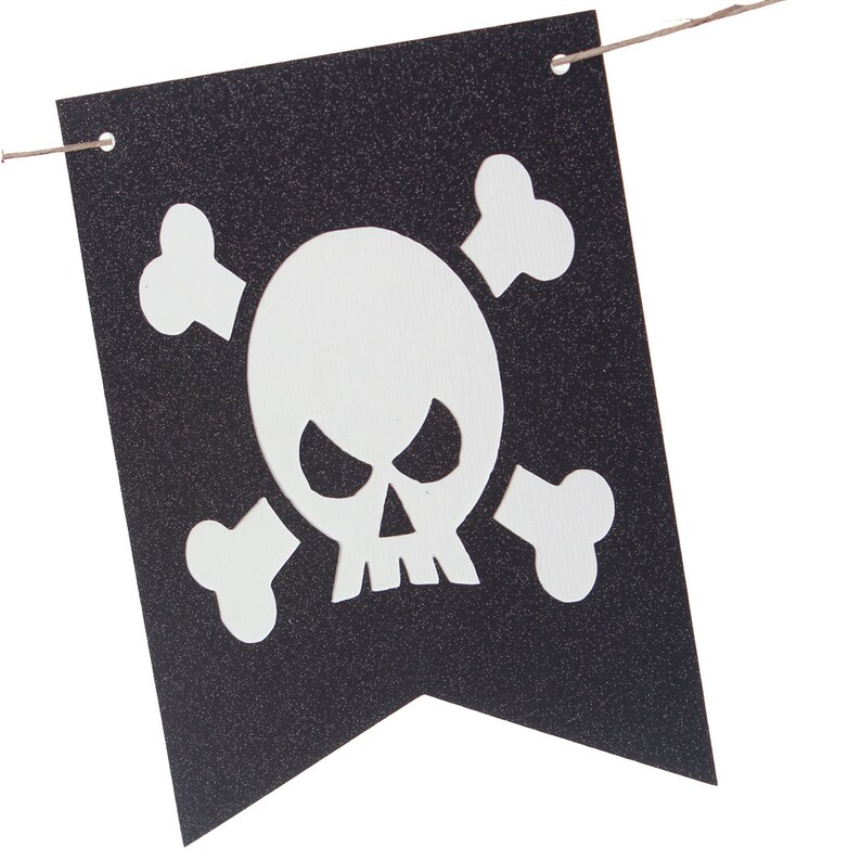 Custom Pirate Flag Birthday Banner - Pirate Name Banner - Pirate Room ...