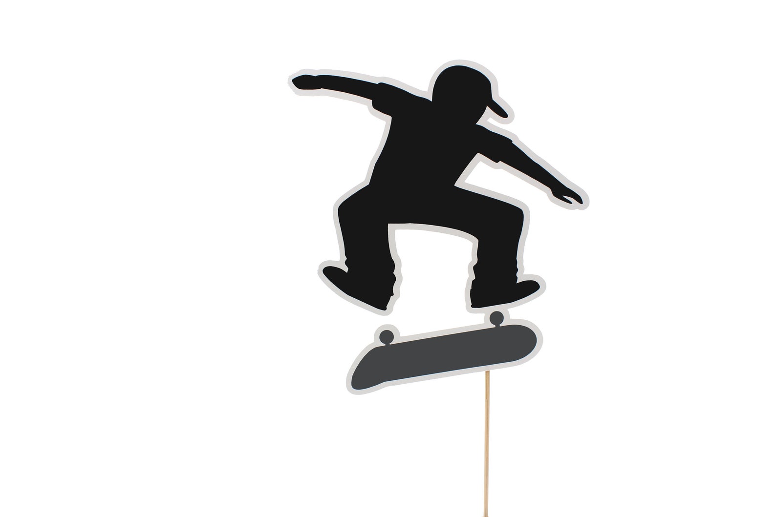 Skateboard Birthday CAKE Topper - Skateboarder CAKE Topper ...