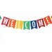 Kite Birthday Banner - Kite Welcome Banner - Welcome Babay Banner ...
