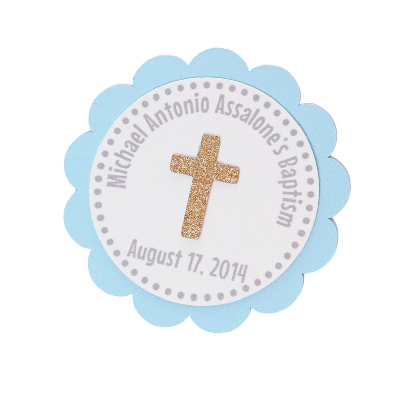 Cross Cake Topper Ivory Blue Silver Cross Cake Topper - Etsy