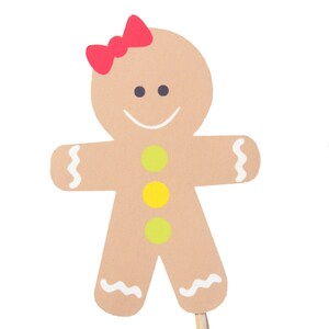 Gingerbread Party Picks, Gingerbread Girl, Gingerbread Boy, Gingerbread ...
