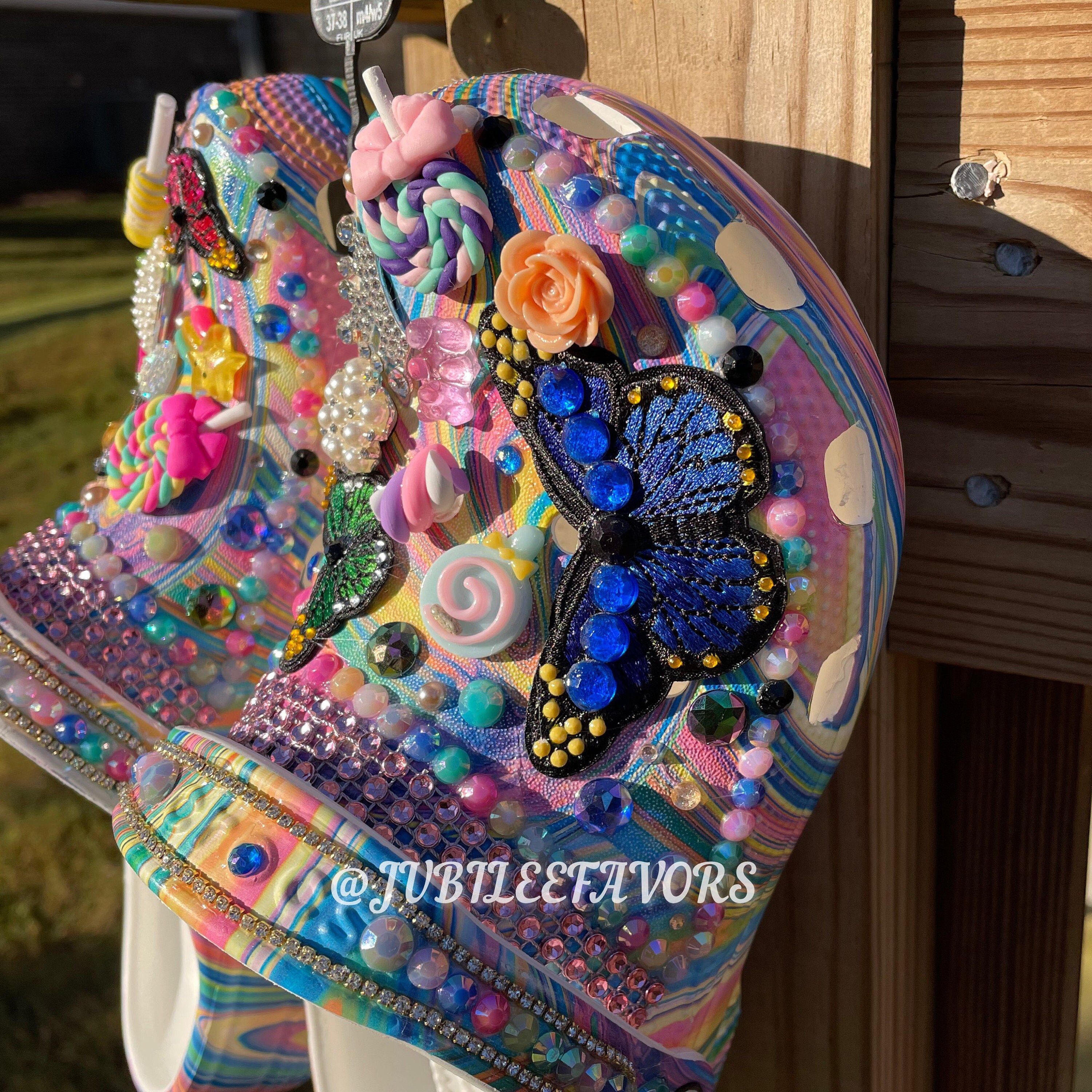 Out of This World II Candy Inspired Bling Crocs Sz 7 - Etsy