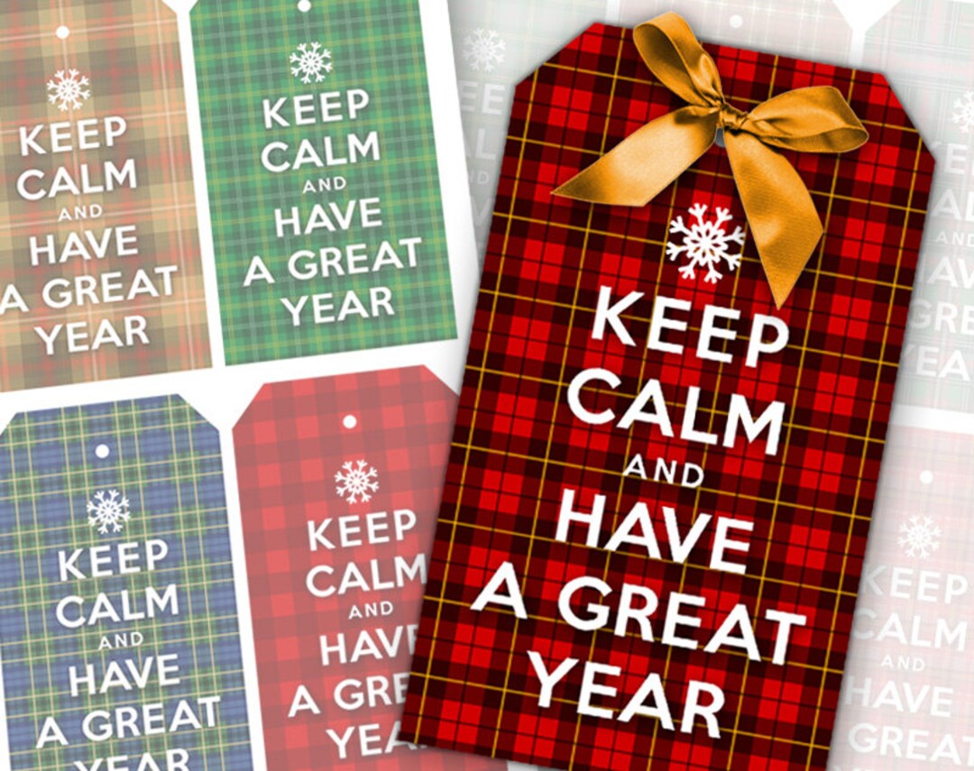 Instant Download HOLIDAYS Keep Calm - Digital Collage Sheet Printable ...