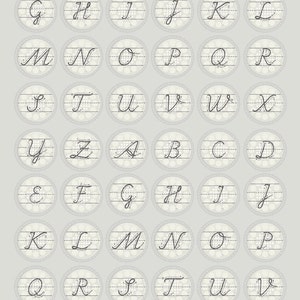 1 Inch, 1.5 Inch, 7/8 Inch Printable Download HOW to WRITE ABC Images ...