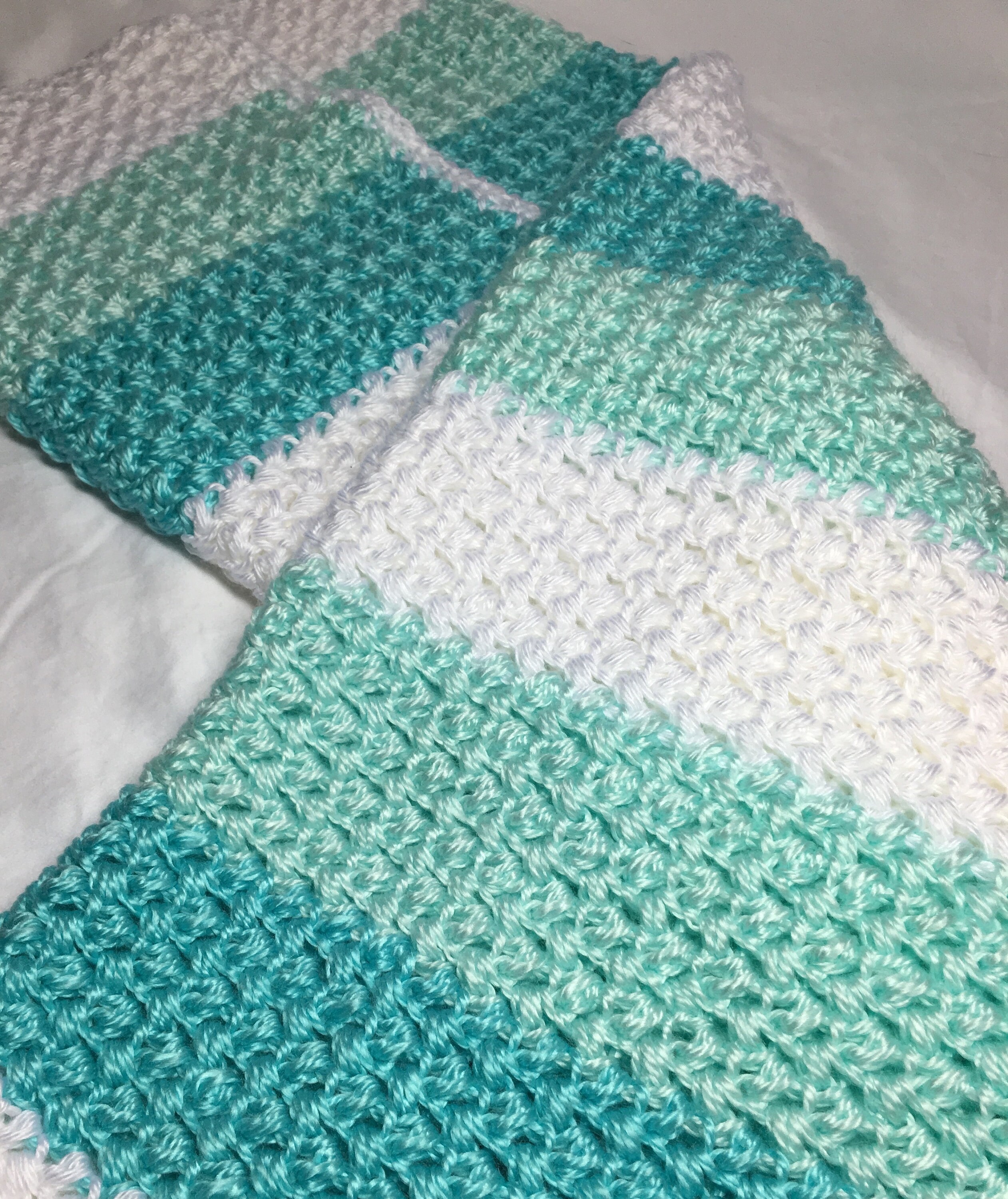 The Lizzy Crochet Baby Blanket Pattern, Gender Neutral (PDF Pattern) - Etsy