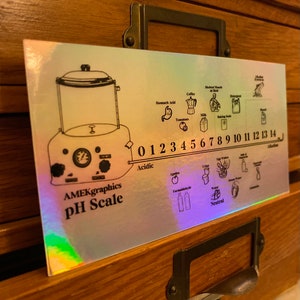 Mortuary Ph Scale Embalming Machine Sticker - Etsy