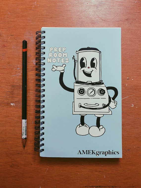 Prep Room Notes Embalming Notebook | Etsy