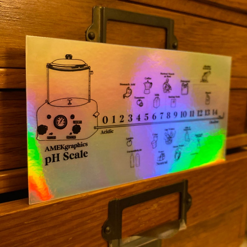 Mortuary Ph Scale Embalming Machine Sticker - Etsy