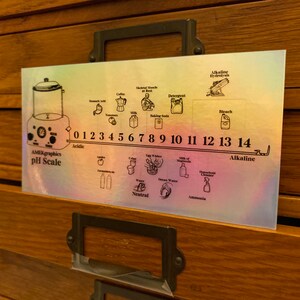 Mortuary Ph Scale Embalming Machine Sticker - Etsy