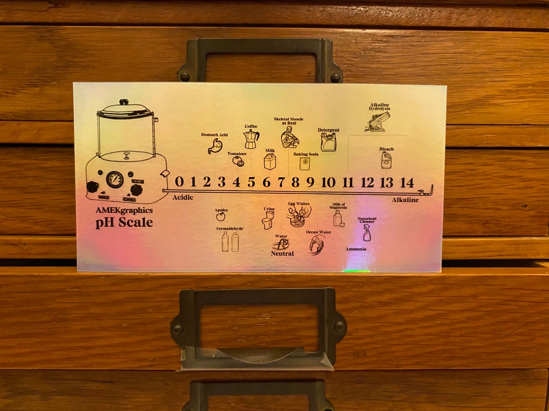 Mortuary Ph Scale Embalming Machine Sticker - Etsy