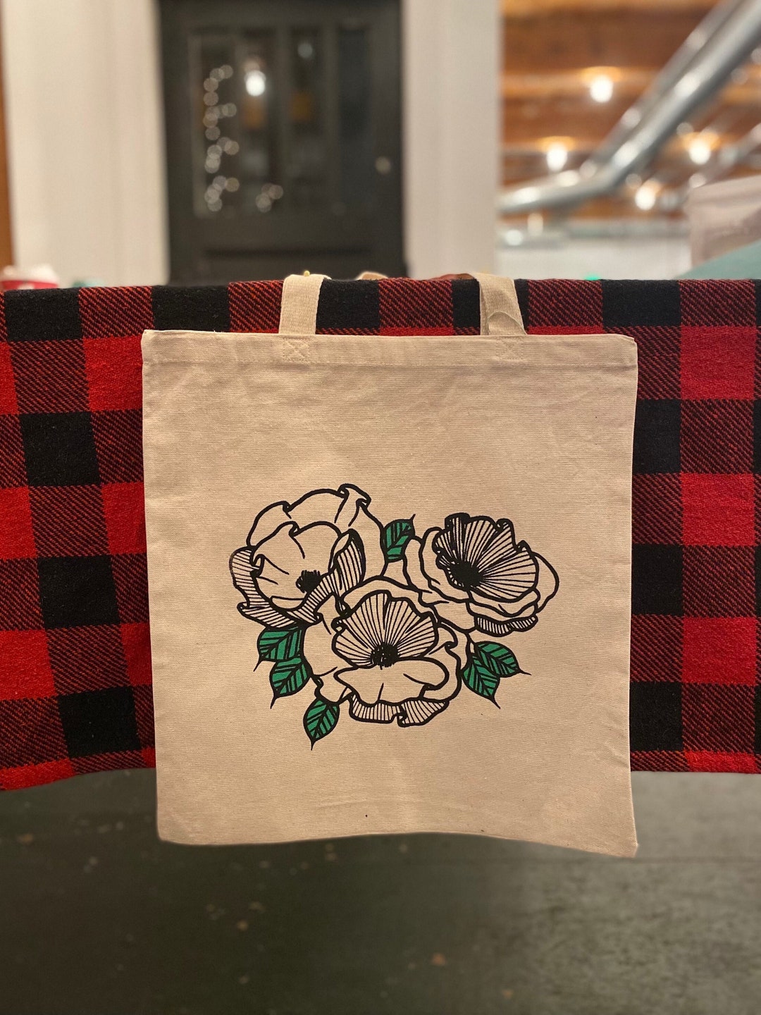 Poppies Tote - Etsy