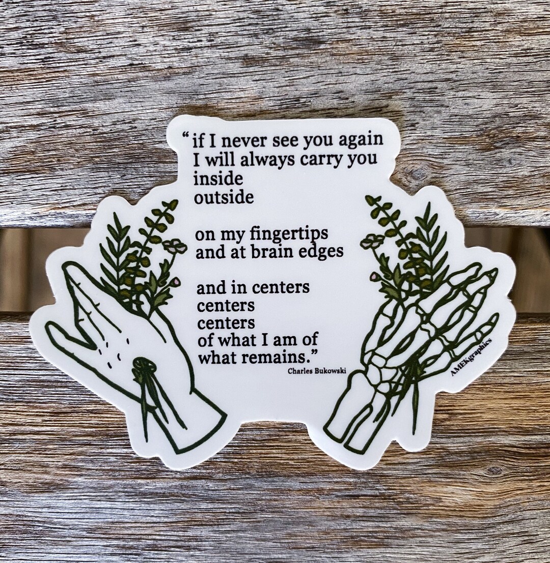 Carry You Mortuary Sticker - Etsy