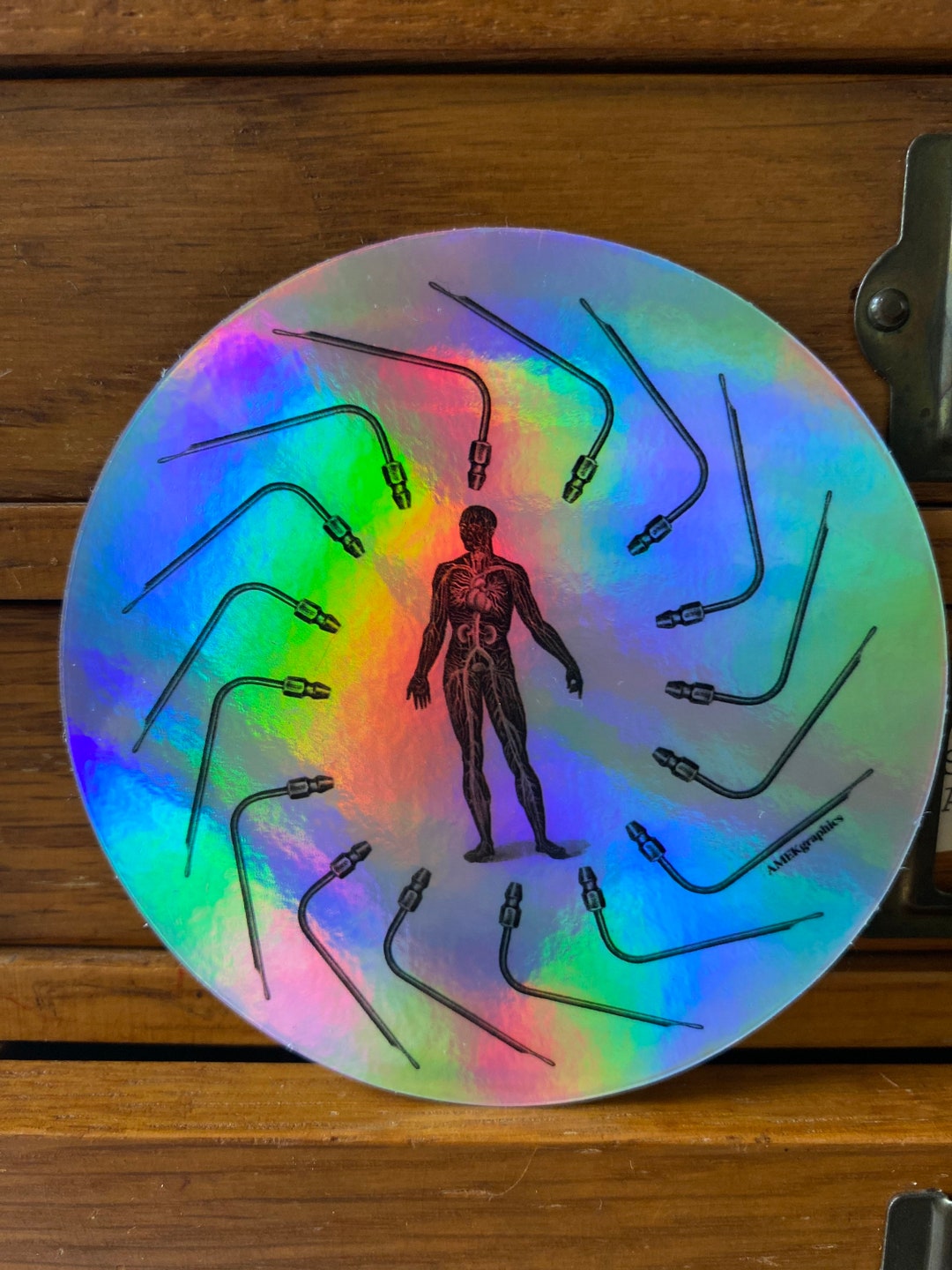 Cannula Arterial Man Sticker - Etsy