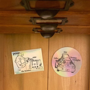 Pour One for the Homies Embalmer Hologram Sticker - Etsy