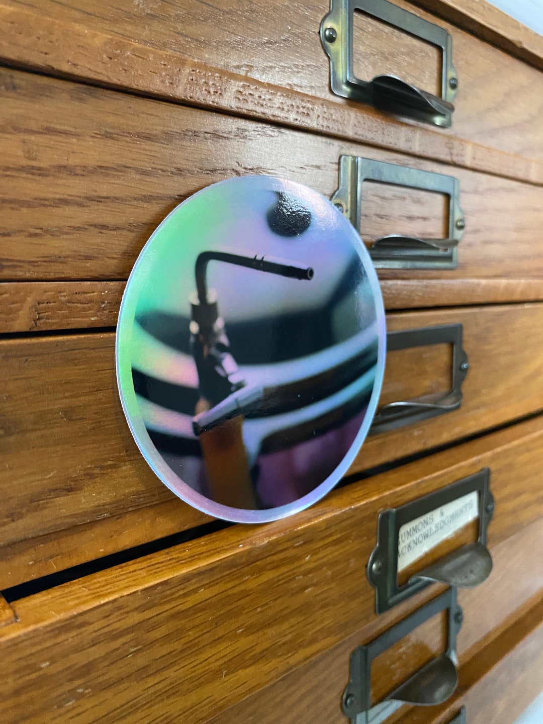 Embalming Machine Cannula Mortuary Hologram Sticker - Etsy