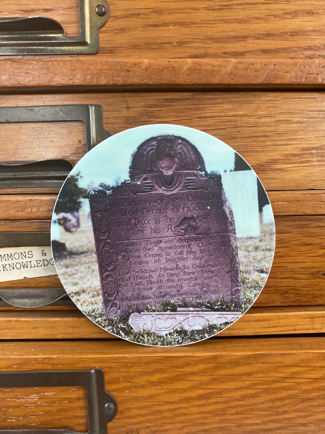 The Gravestone Stickers - Glove - Etsy
