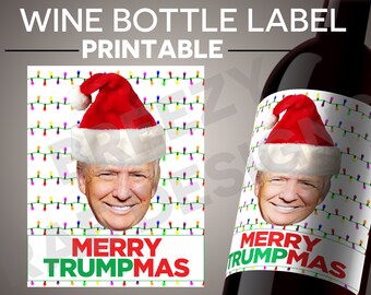 Trump Wine Label - Etsy