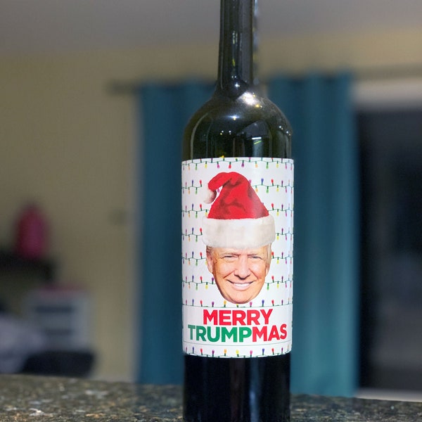 Trump Wine Label - Etsy