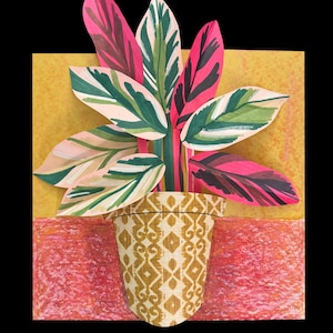 3D House Plant Digital Art Lesson - Etsy