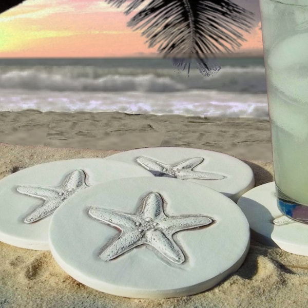 Starfish Coasters - Etsy