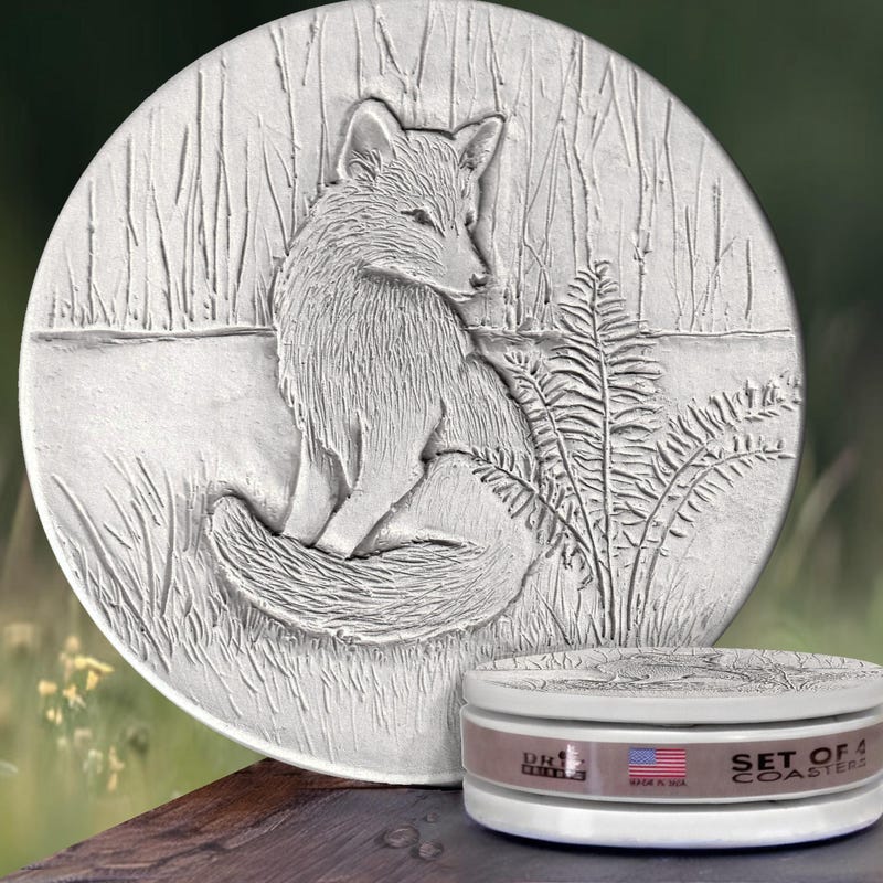 Fox Coaster - Etsy