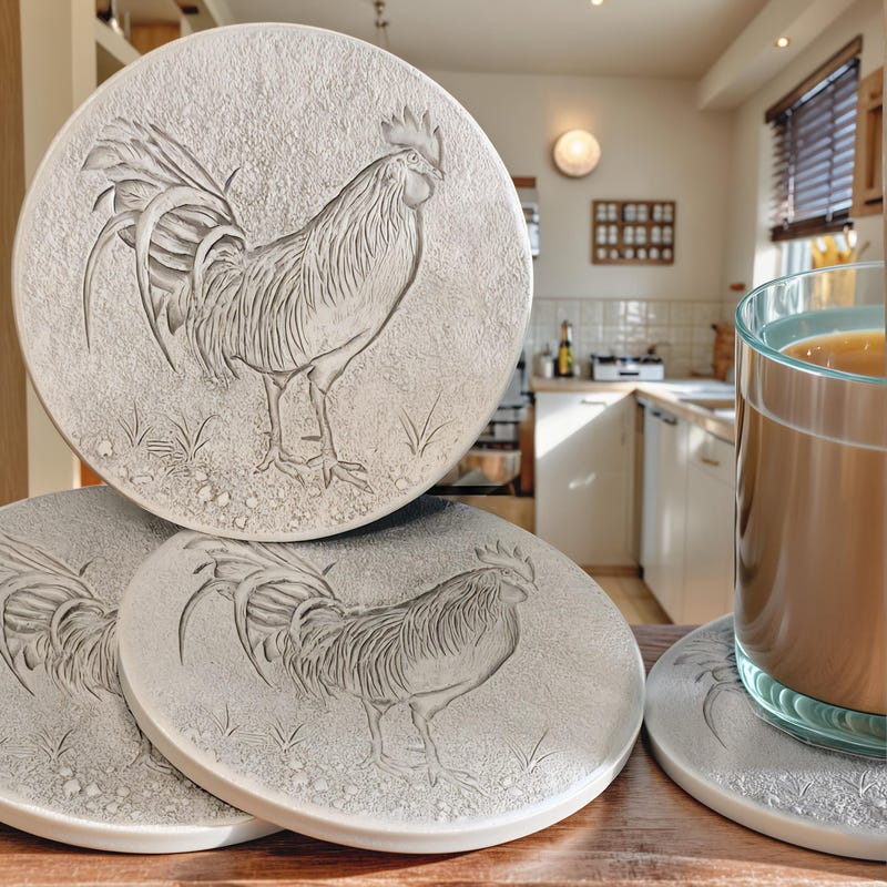 Farmhouse Coasters - Etsy