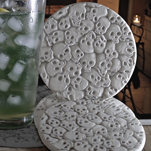 Resin Gothic Coasters - Etsy