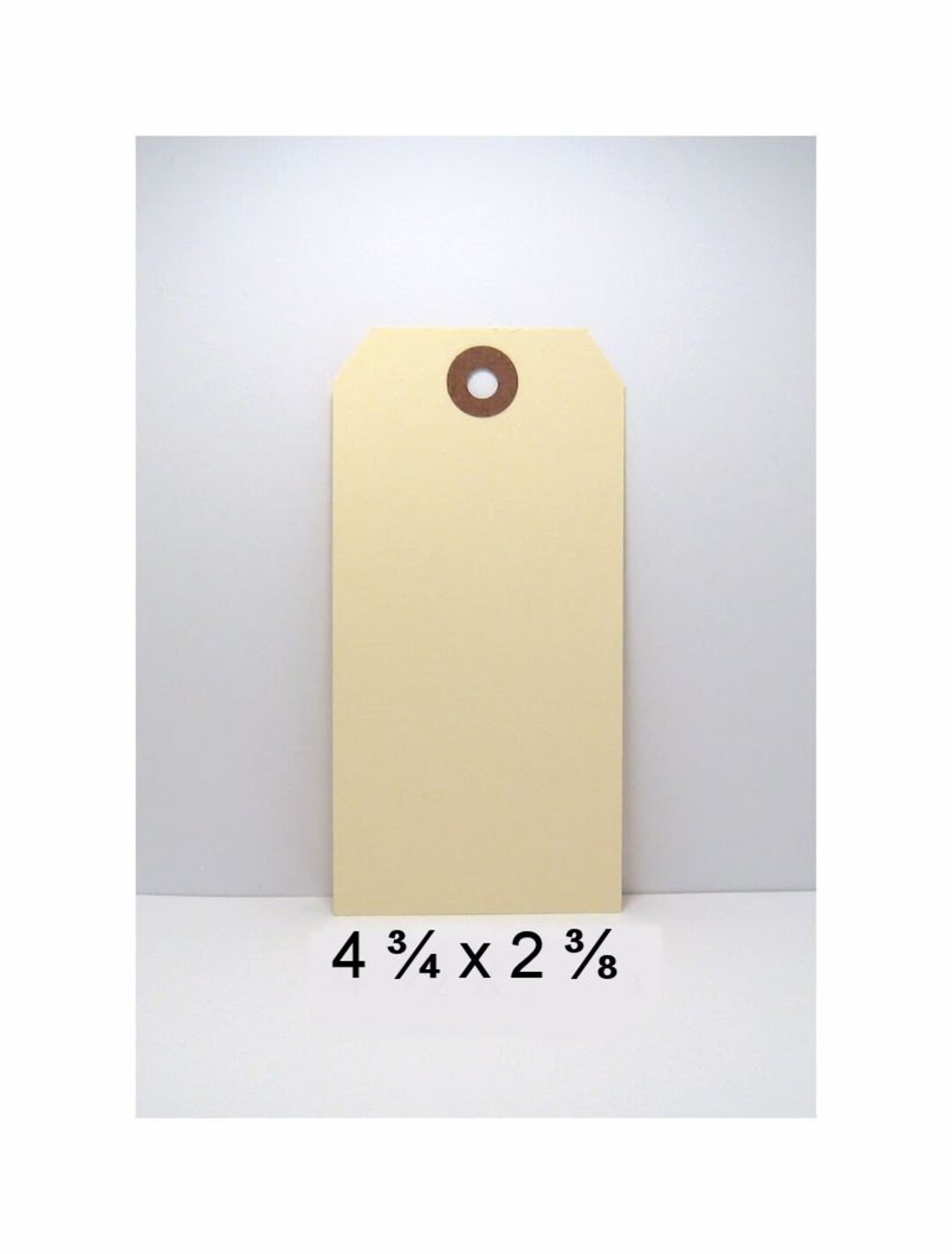 Manila Cardstock Gift Tags, Rustic Beige Paper, 40 Pack - Etsy