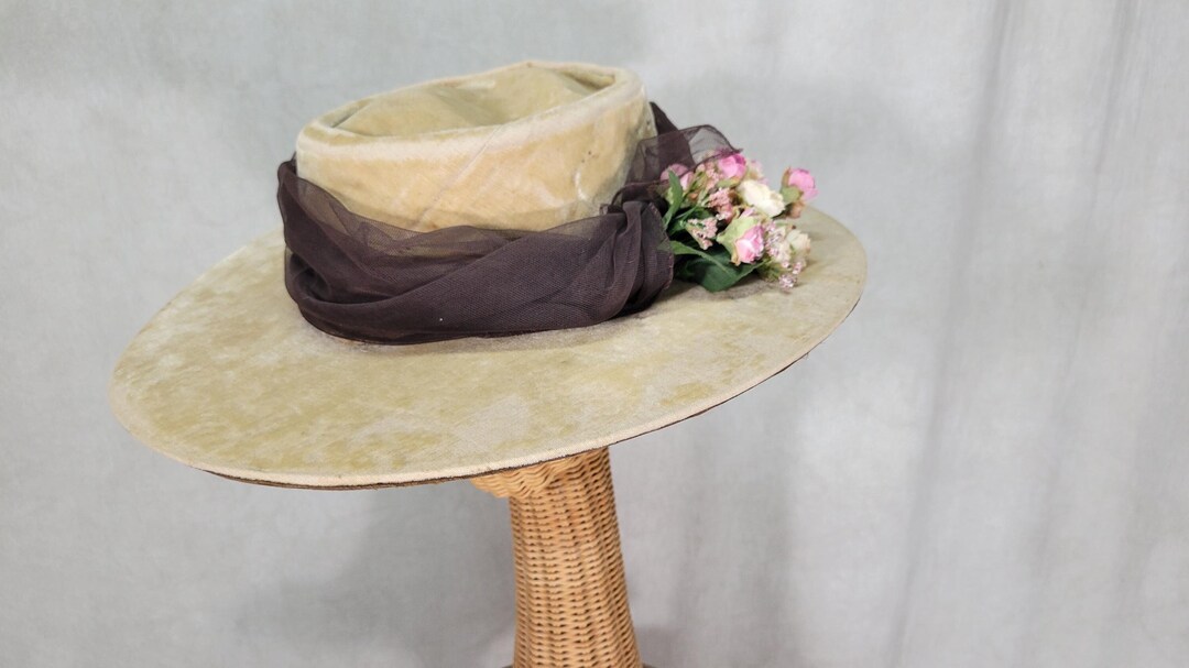 1800s Hat Vintage Antique 1900s Hat Costume Theater - Etsy