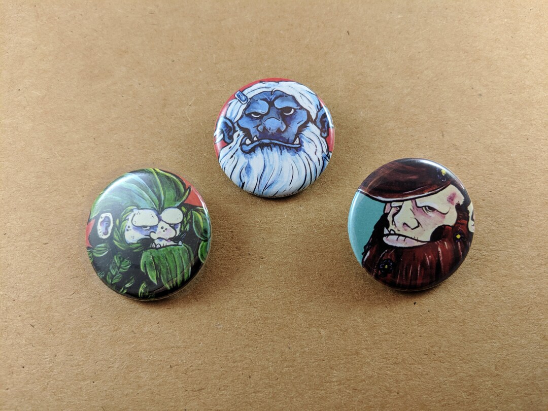 Pretty Cryptids Button or Magnet Lot - Etsy