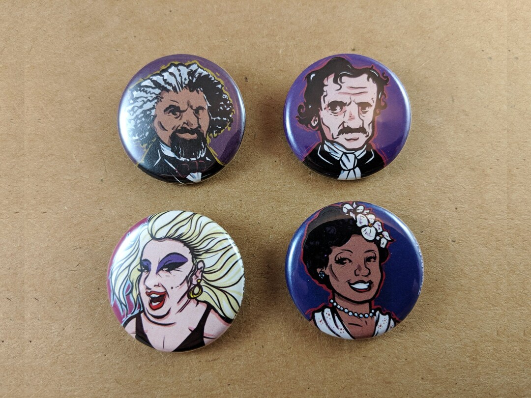 Set of 4 Baltimore Icons Pinback Button or Magnet - Etsy