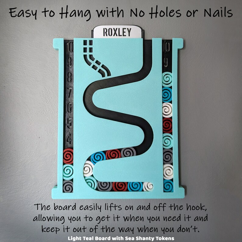 Reward Chart With Your Childs Name. Interactive Reward System - Etsy