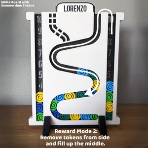 Reward Chart With Your Childs Name. Interactive Reward System for Kids ...