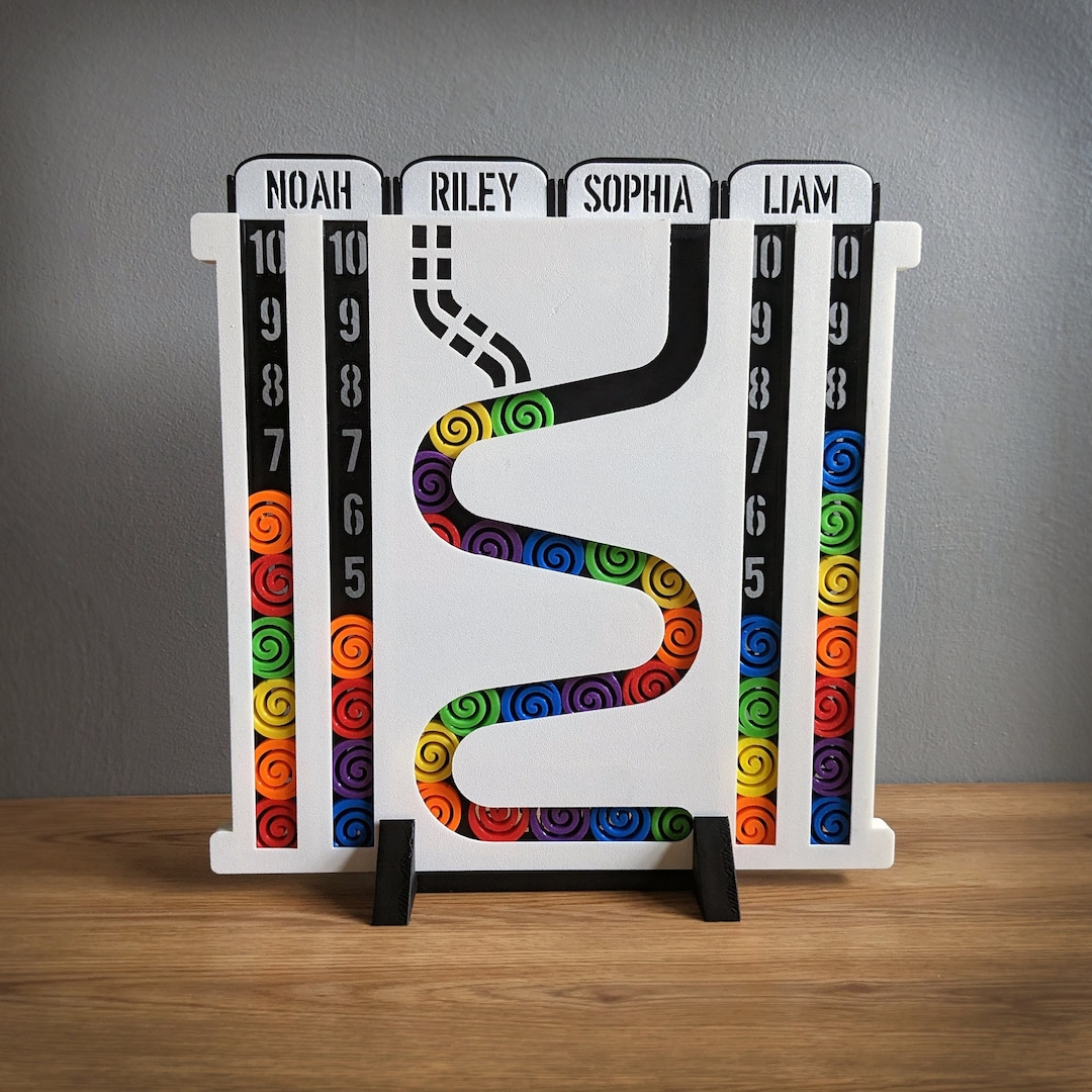 3 or 4 Child Personalized Interactive Reward Chart, Reward System for ...