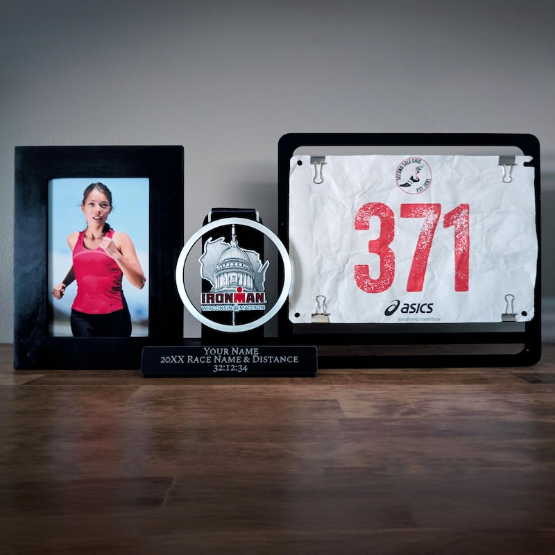 Custom Shadow Box Medal - Etsy