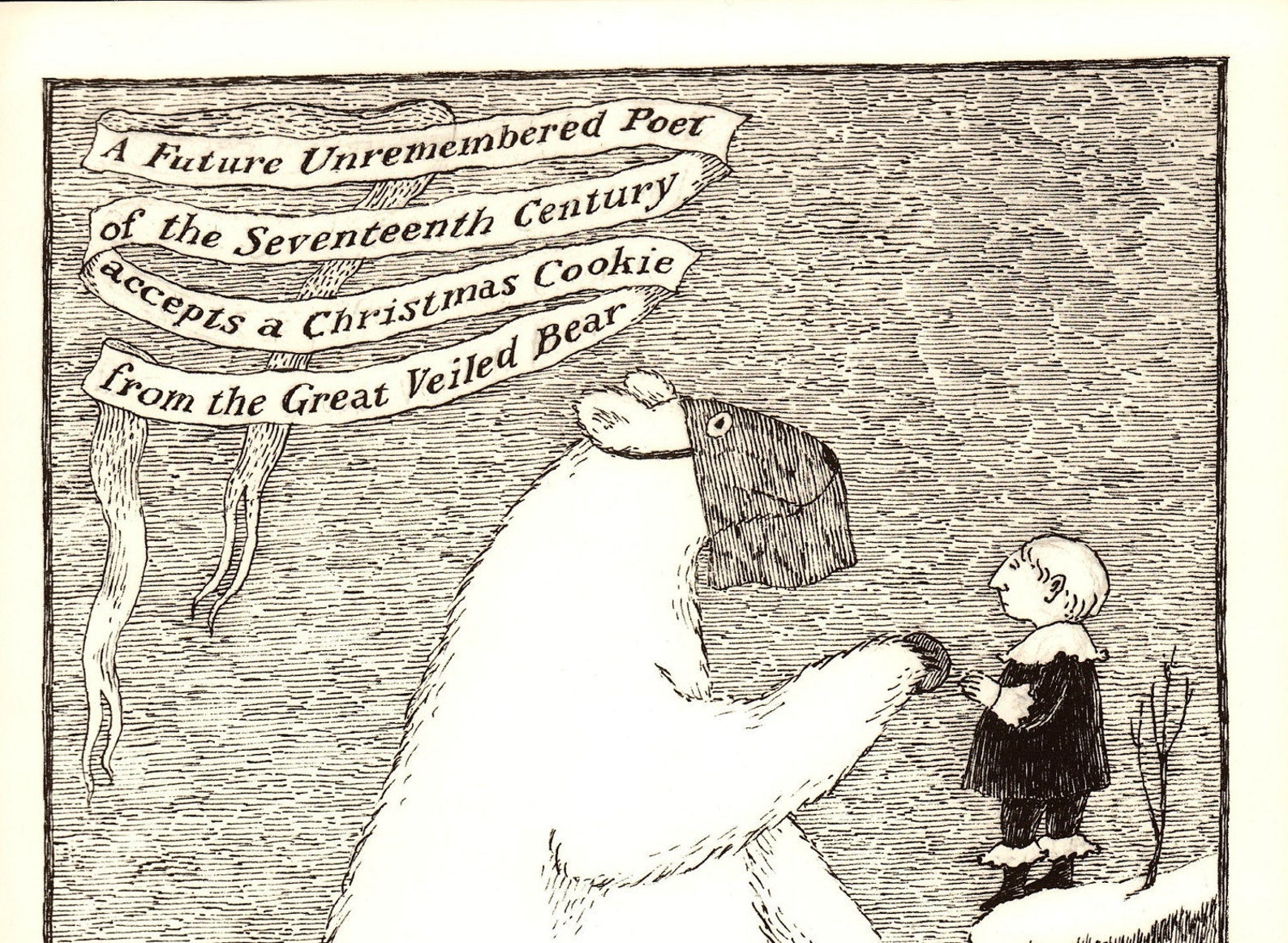 Edward Gorey Poster, Edward Gorey, Gothic Home Decor, Goth Home Decor ...