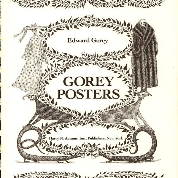 Edward Gorey - Etsy