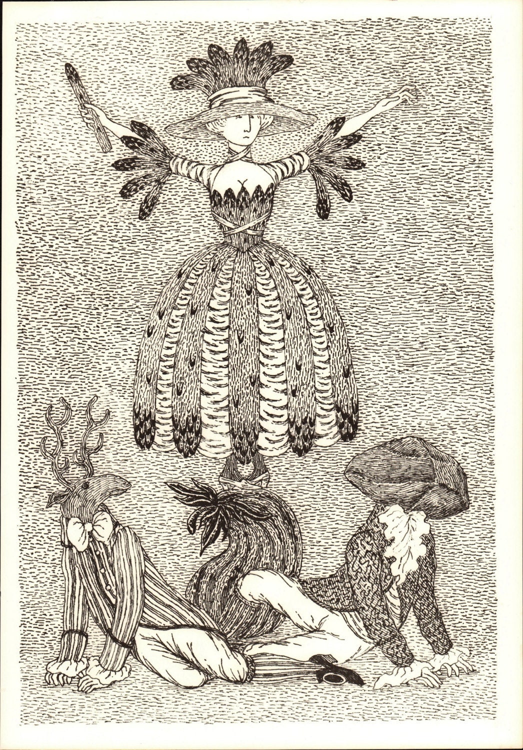 Gothic Artist Goth Decor Gothic Print Gift Edward Gorey - Etsy