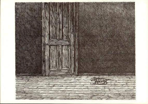Edward Gorey Poster Gothic Home Decor Edward Gorey Print | Etsy