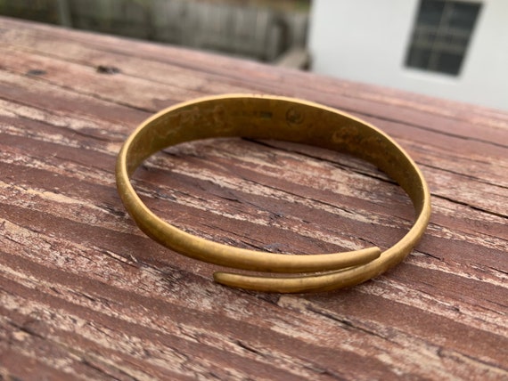 Kalevala Koru Mid Century Finnish Bracelet Signed - Gem