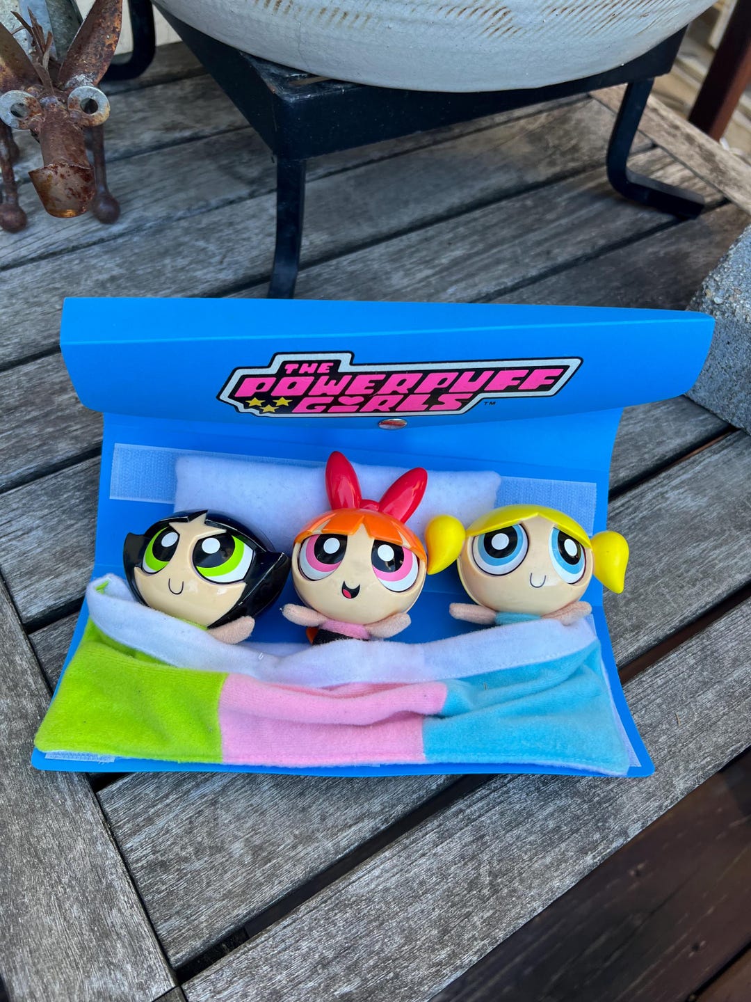 Powerpuff Girls Sleeping Bag Figurine Set - Etsy