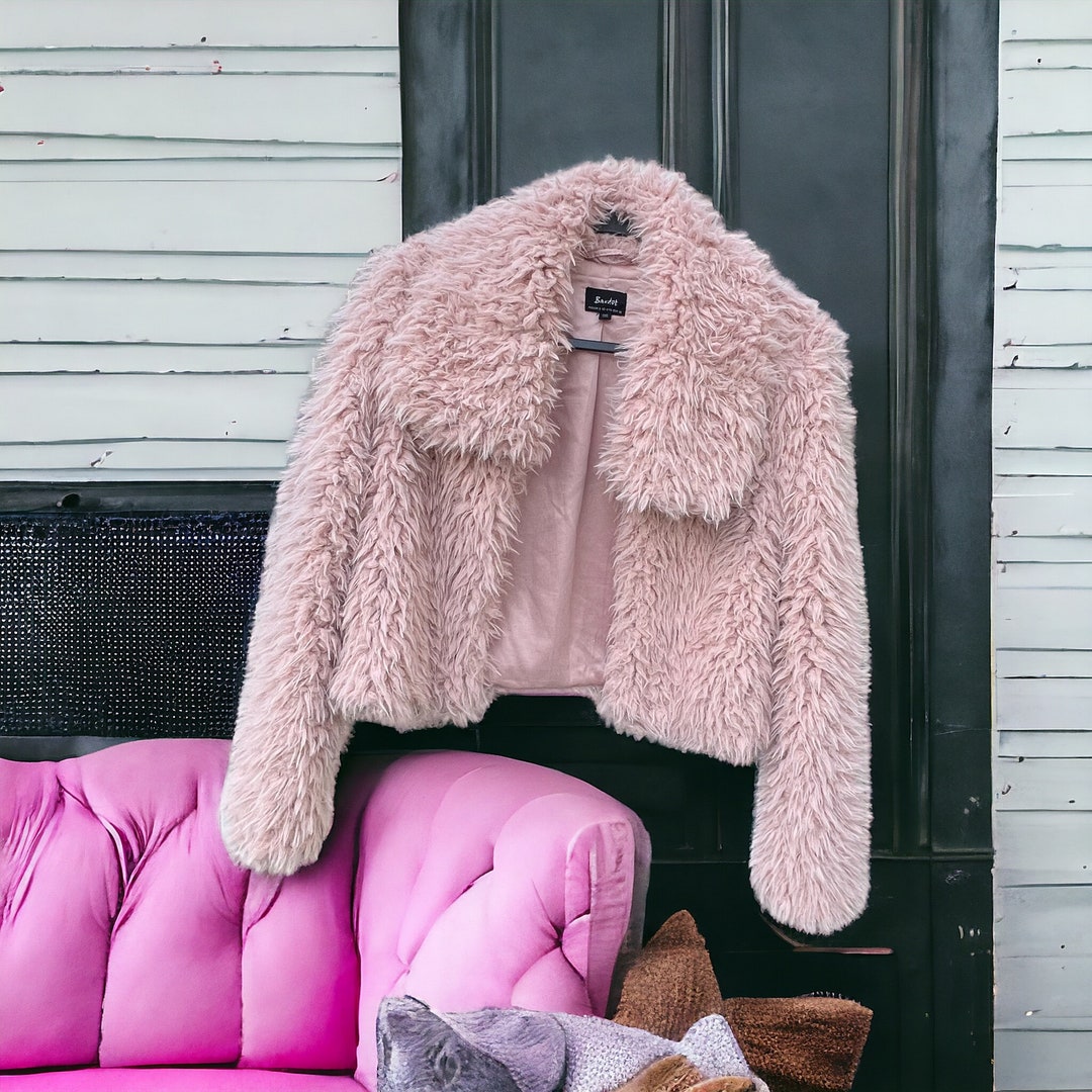 Fluffy Baby Bink Faux Fur Jacket - Etsy