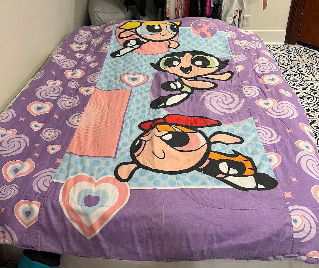 Cartoon Network Powerpuff Girls Twin Blanket Comforter - Etsy